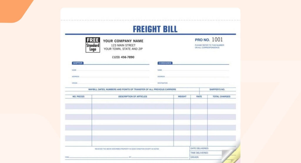 Freight Bill Guide: Cut Shipping Costs Easily | Vector