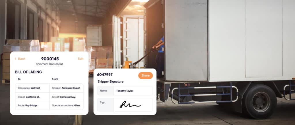 Proof of Delivery & Shipment in Real Time | Vector