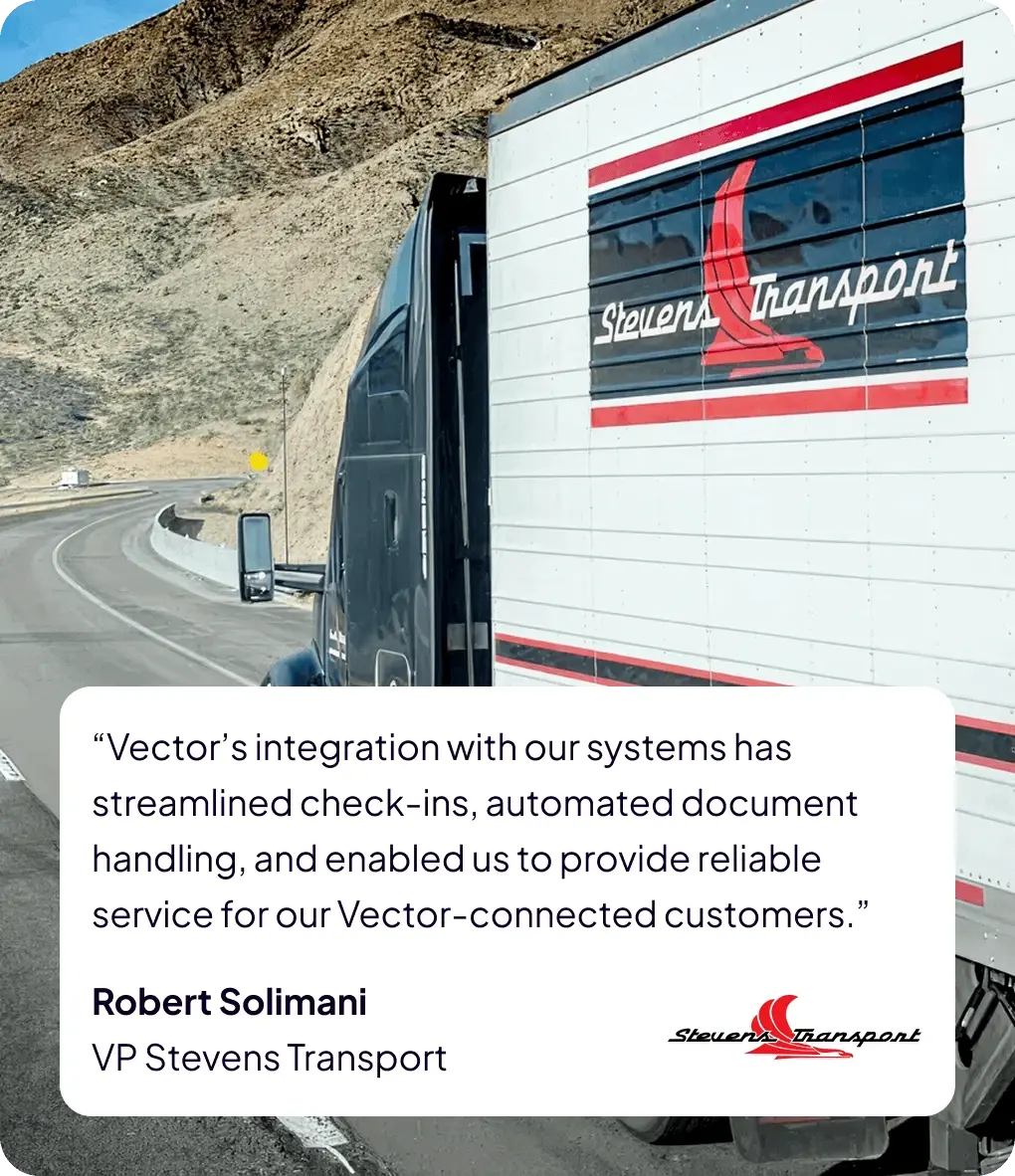 Join Connect+ Carrier Network: Streamline Pickup & Delivery | Vector